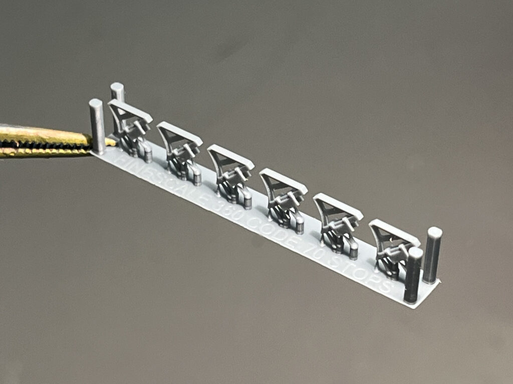 Scale Wheel Stops Replicate the Prototype - Finescale 360